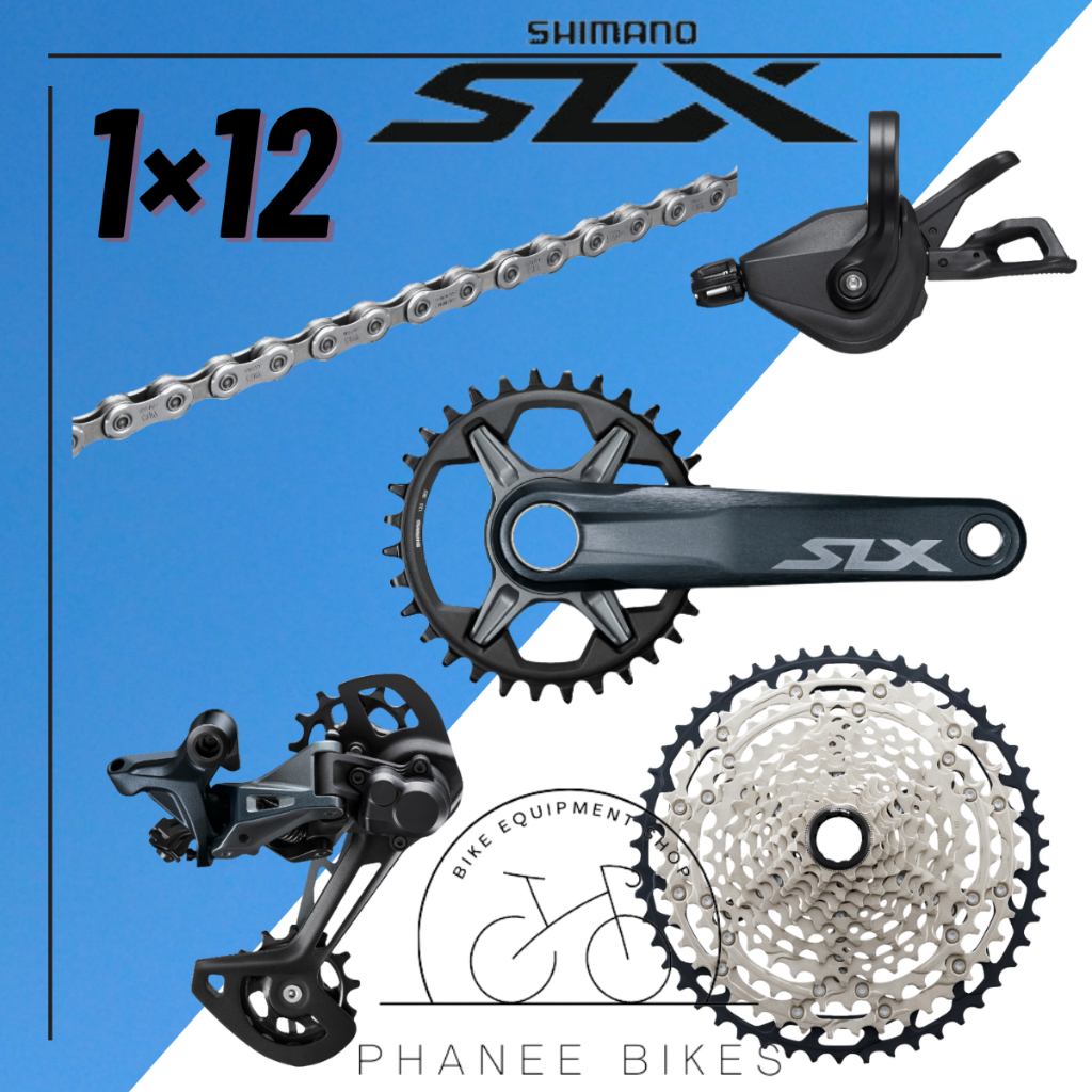 SHIMANO GROUPSET MTB SLX 12 SPEED รุ่น M7100 แบบจานใบเดียว | Shopee ...