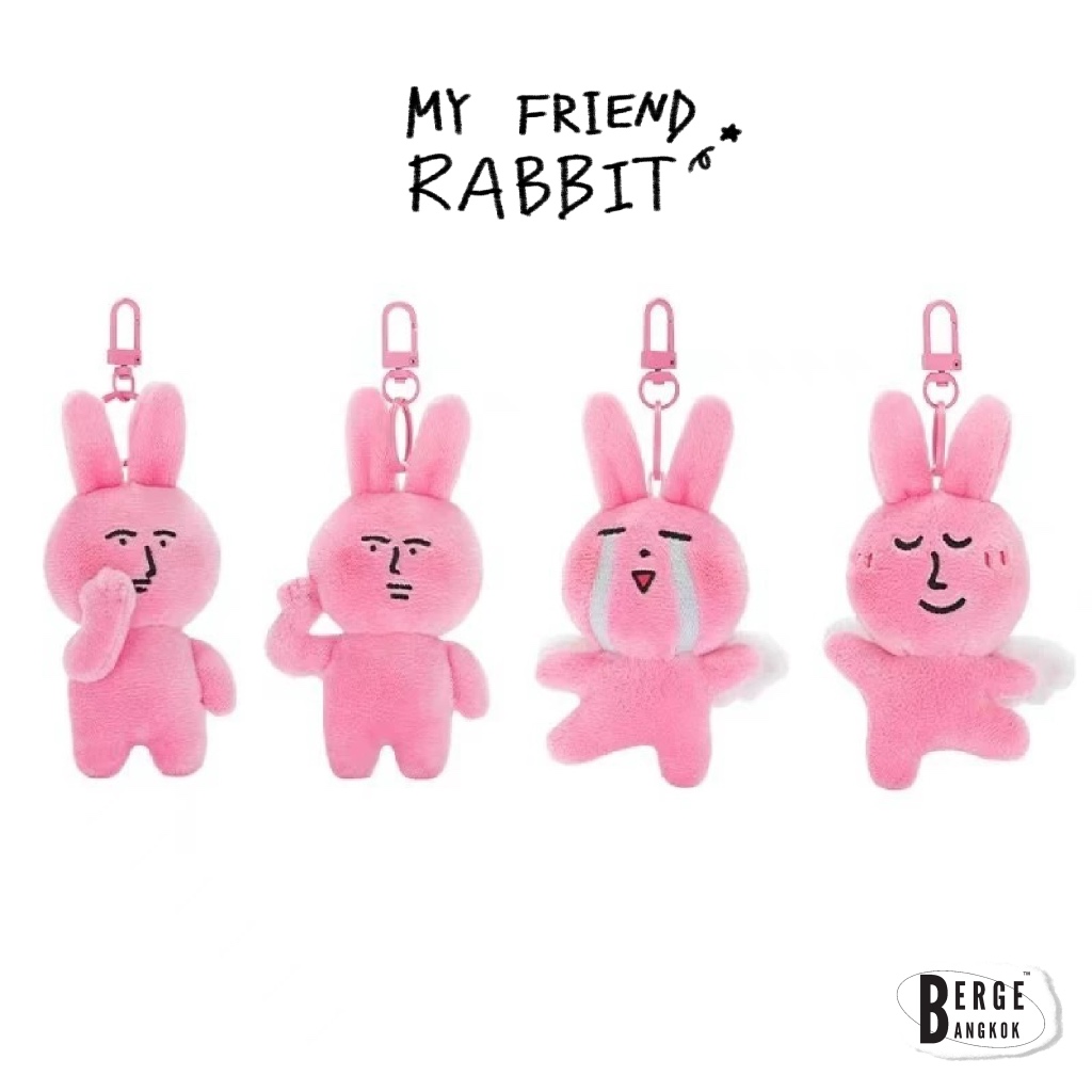(ใช้โค้ดลดสูงสุด100💜) พร้อมส่งค่ะ My Friend Rabbit พวงกุญแจ,, พวงกุญแจ ...