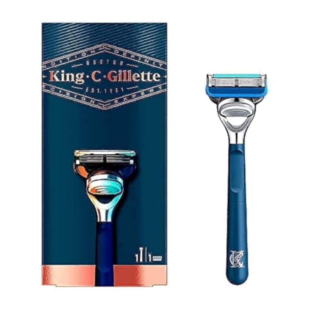พร้อมส่ง ของแท้ Gillette King C Shave & Edging Razor/Neck Razor/Double ...