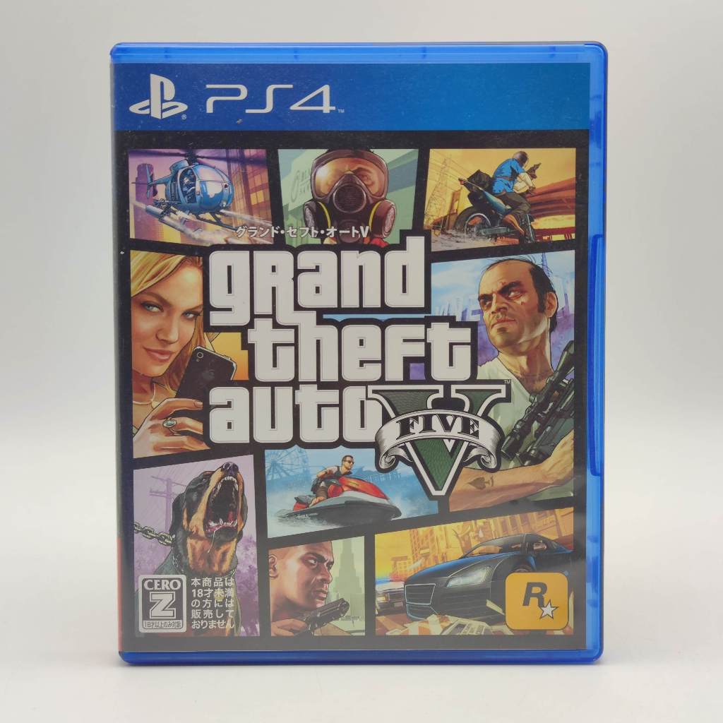 Grand Theft Auto V GTA 5 [PS4] มือสอง ตัวแผ่นเกมสภาพดี ของแท้ ...