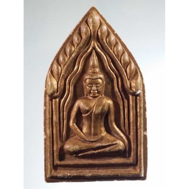 Antig Plus 1390 พระขุนแผนแขนอ่อน เนื้อผง หลวงปู่กอบชัย ปคุโณ วัดอู่ตะเภา จังหวัดชลบุรี ด้านหลัง ...