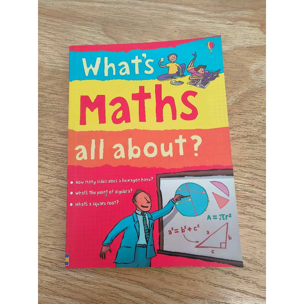 หนังสือมือสอง What's math about เป็นหนังสือภาษาอังกฤษ สำหรับเด็ก ...