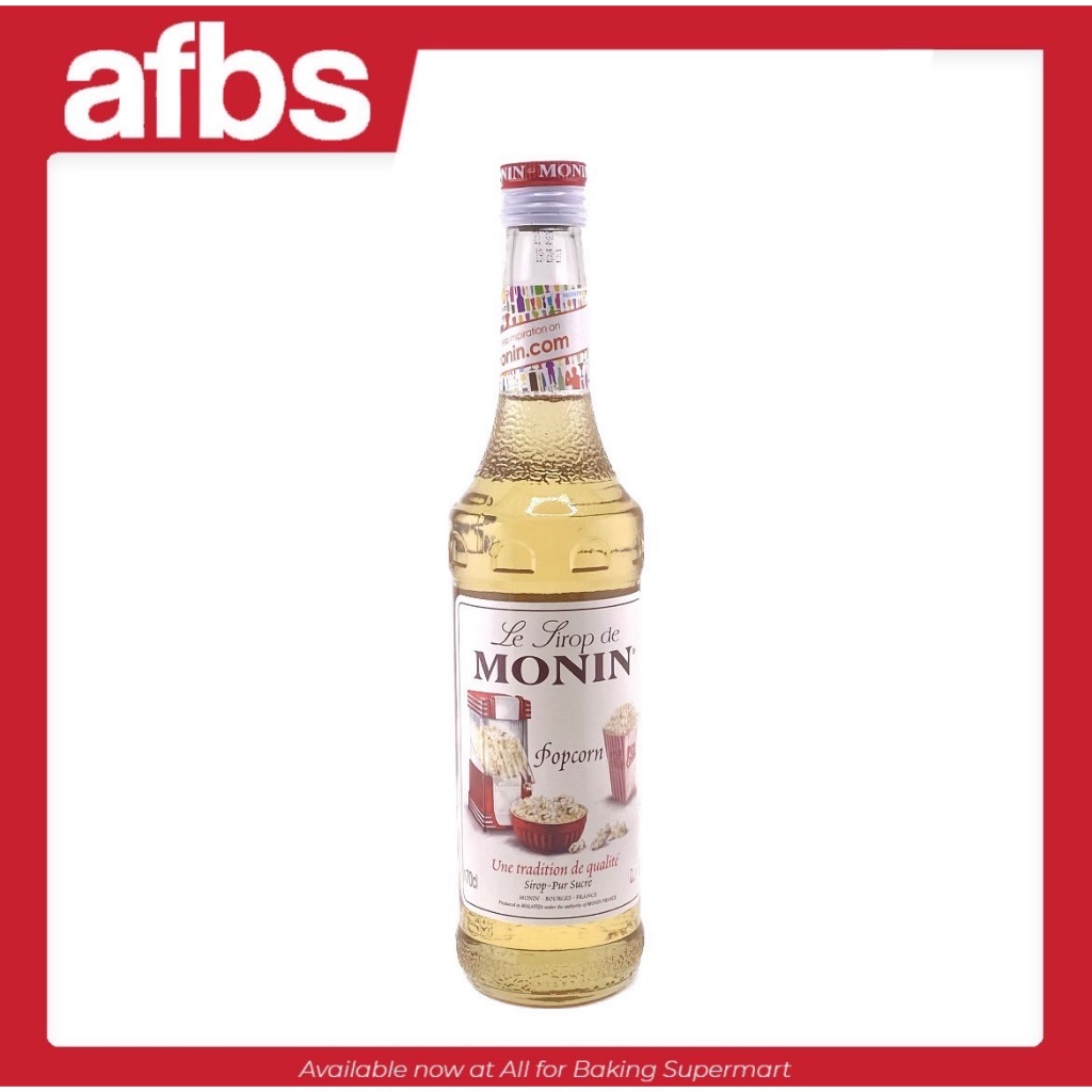 SUPERMART Monin Popcorn Syrup 700 ml. น้ำเชื่อมกลิ่นป๊อบคอร์น ตราโมนิน ...