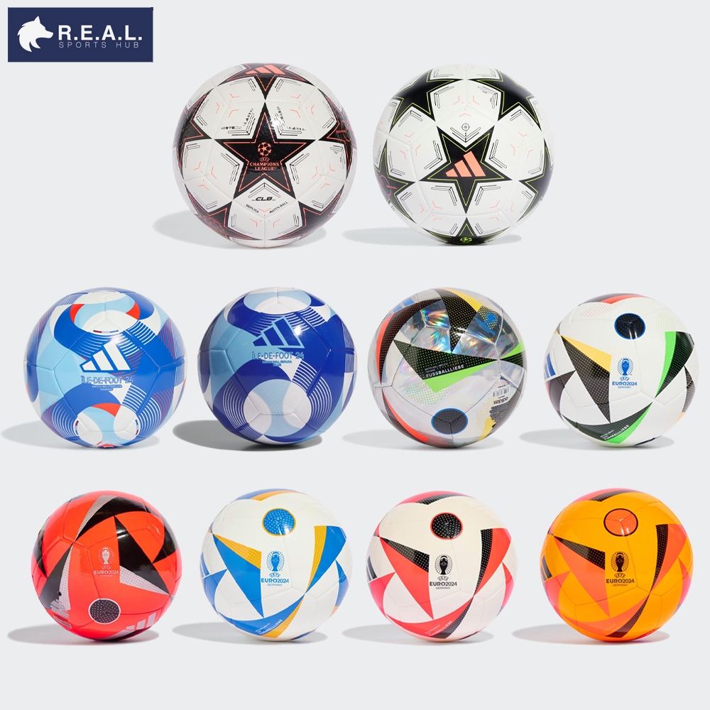 ลูกฟุตบอล Adidas รุ่น FUSSBALLLIEBE CLUB - EURO24 / ÎLE-DE-FOOT 24 ...