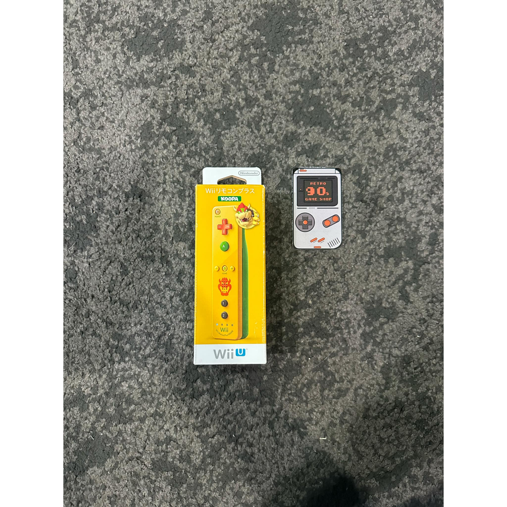 Nintendo Wii U Remote Controller Plus Koopa Bowser Boxed / Japan ...