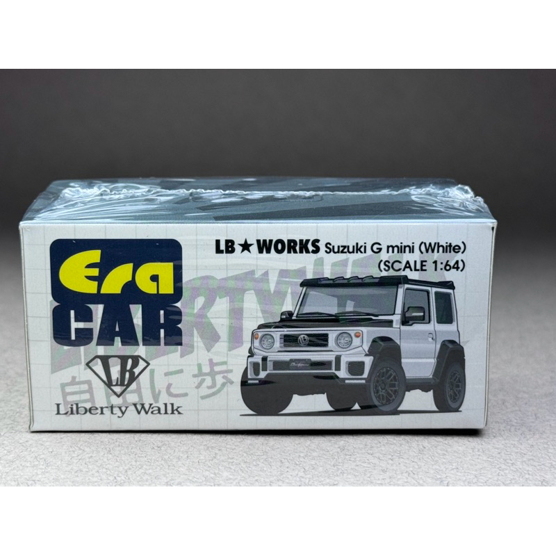 Suzuki G Mini White Scale 1:64 ยี่ห้อ Eracar | Shopee Thailand