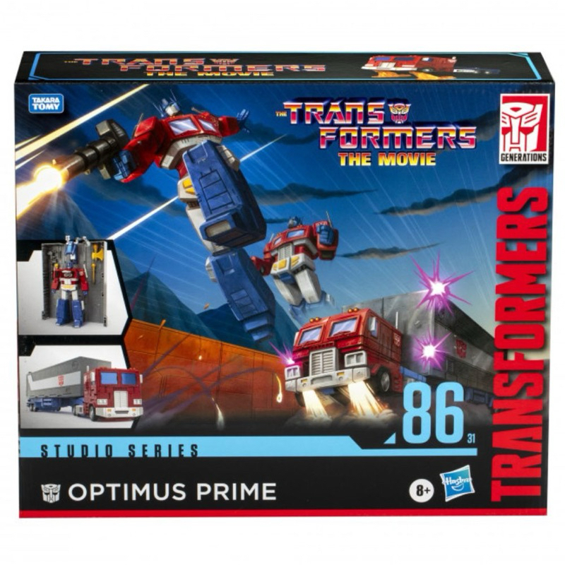 Hasbro Transformers Studio Series: Commander Class The Transformers: The Movie 86-31 Optimus ...