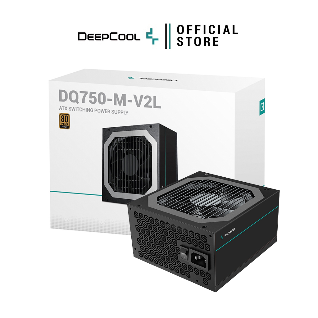 DEEPCOOL - POWER SUPPLY 750W DQ750 (80+Gold) (DQ750-M-V2L) | Shopee ...