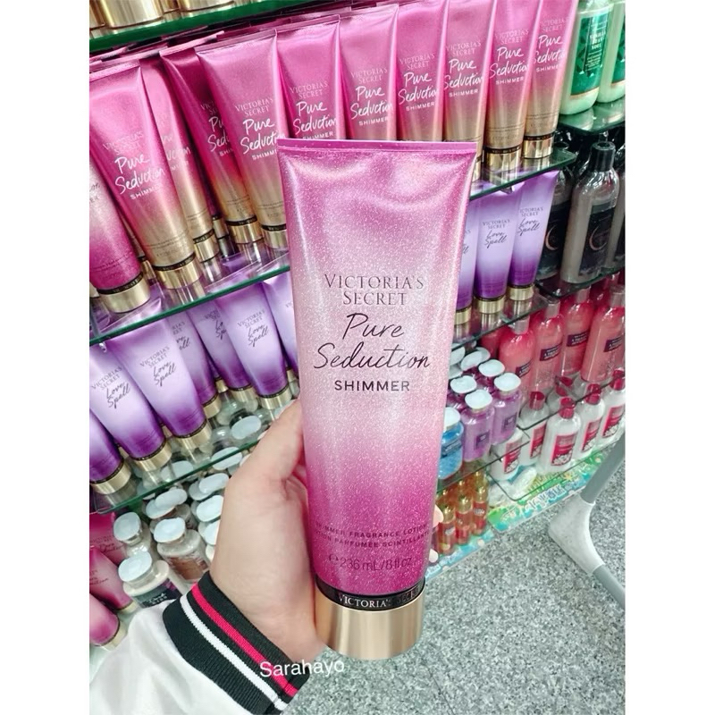 Victoria's Secret Pure Seduction Shimmer Fragrance Lotion 236 ml. ของแท้ | Shopee Thailand