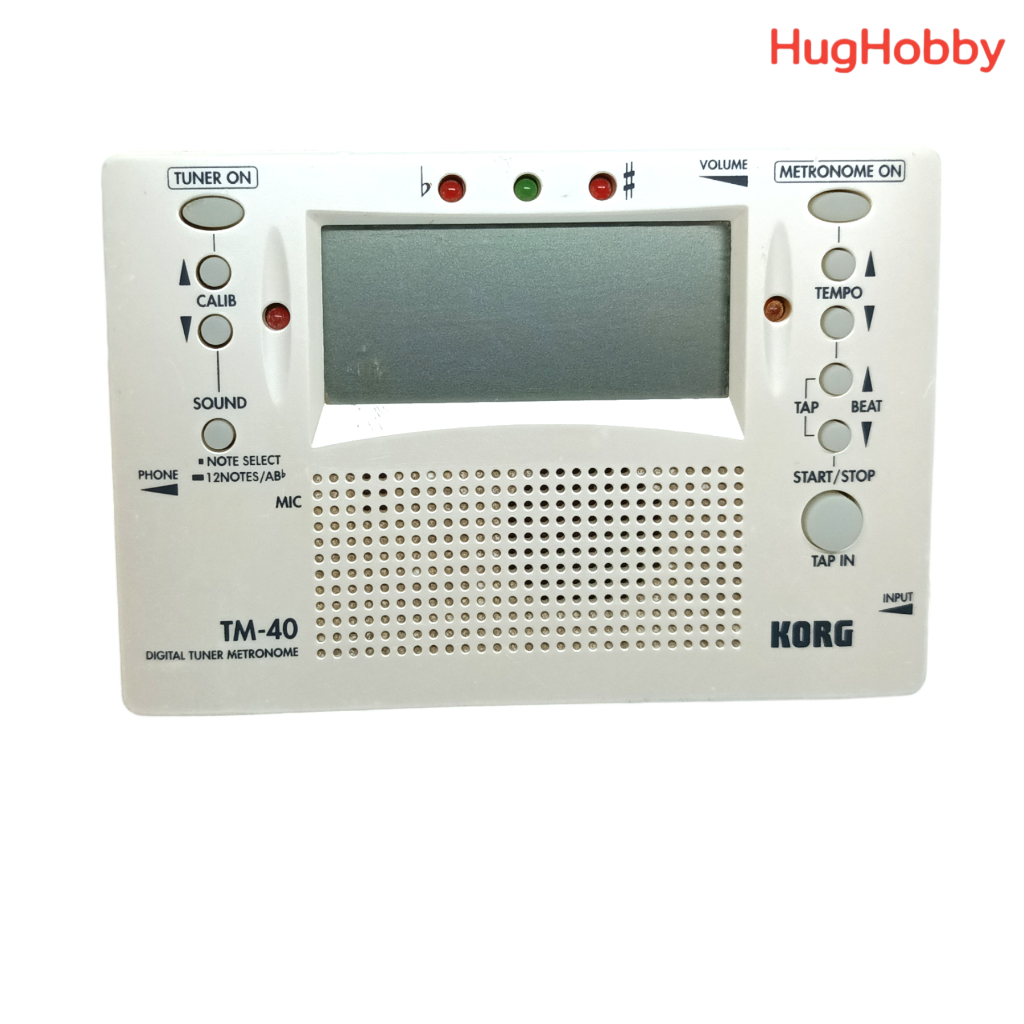 「ซาก/อะไหล่」เครื่องตั้งสายกีตาร์ KORG TM-40 Digital Tuner Metronome ...