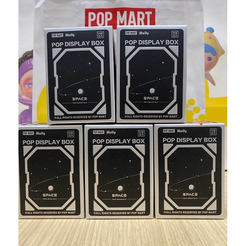 [พร้อมส่ง] กล่องใส่โมเดล Pop mart แท้ Space molly Display box 100% ...