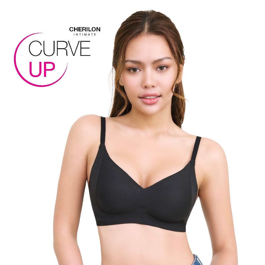 CHERILON Day Comfort Bra เชอรีล่อน เสื้อใน บรา บราไร้โครง ทรงสวย กระชับอก ไม่กดบ่า นุ่ม เย็นสบาย ...