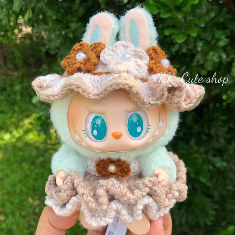 ชุดไหมพรมลาบูบู้ Labubu V1-2 Monochrome lady-Bidge | Shopee Thailand