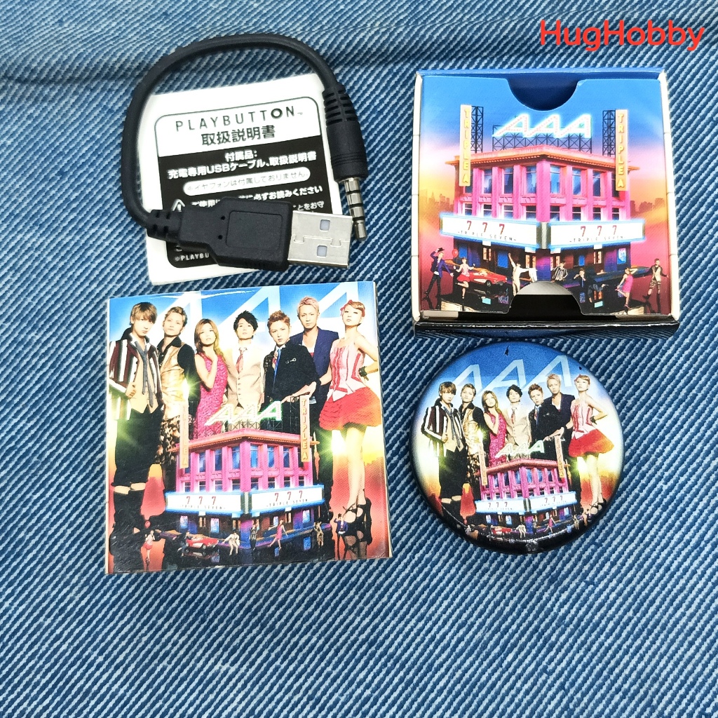「ซาก/อะไหล่」PLAYBUTTON + Digital Album AAA / 777 -TRIPLE SEVEN เปิดไม่ติด ชาร์จไฟไม่เข้า ขายตาม ...