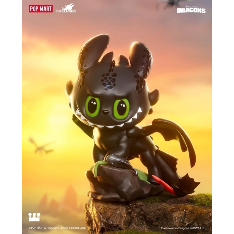 📍(Pre-order) พร้อมส่งจากไทย 11 กันยา📍Labubu x how to train your dragon ...