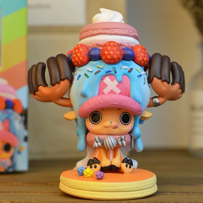 โมเดลฟิกเกอร์ PVC อนิเมะ Tony Chopper Candy And Cake Version ครบรอบ 15 ...