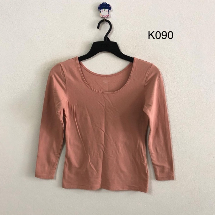 S(ญ) Heattech Extra Warm Cotton (K090) แบรนด์ uniqlo ยูนิโคล่ | Shopee Thailand