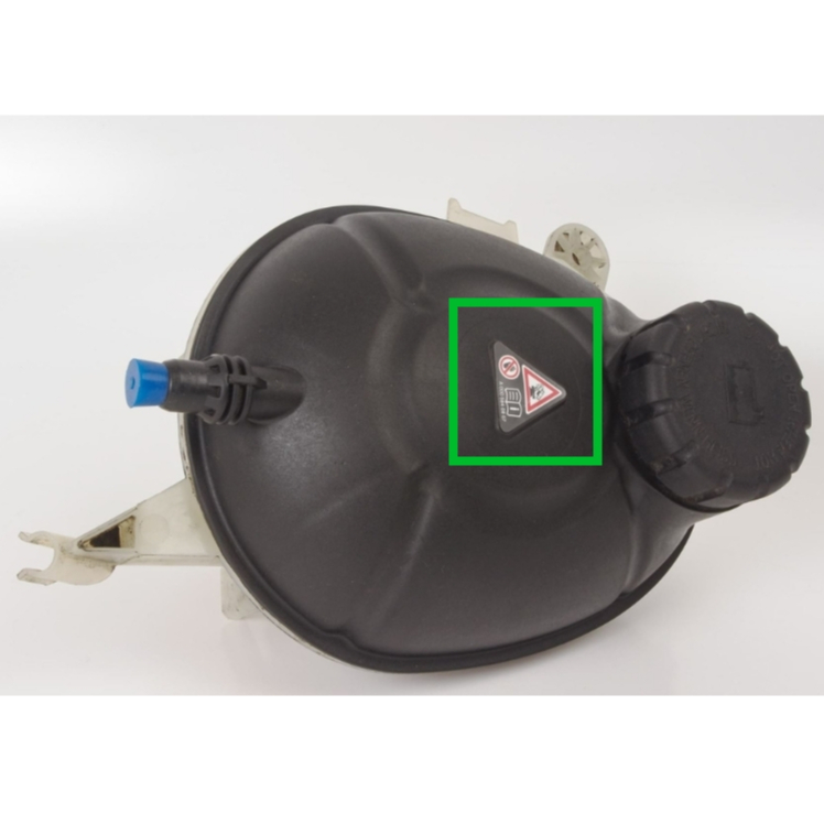 สติ๊กเกอร์สัญลักษณ์ สำหรับหม้อน้ำ MERCEDES - BENZ อะไหล่แท้เบิก ...