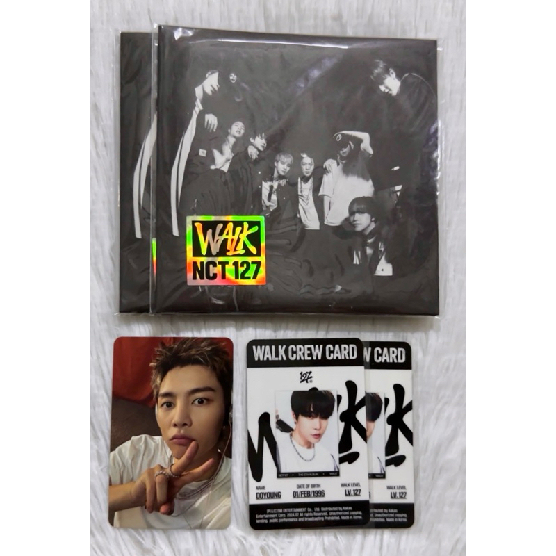 🤍พร้อมส่ง🤍 การ์ด อัลบั้ม NCT 127 Walk Poster Ver โดยอง จอห์นนี่ Doyoung ...