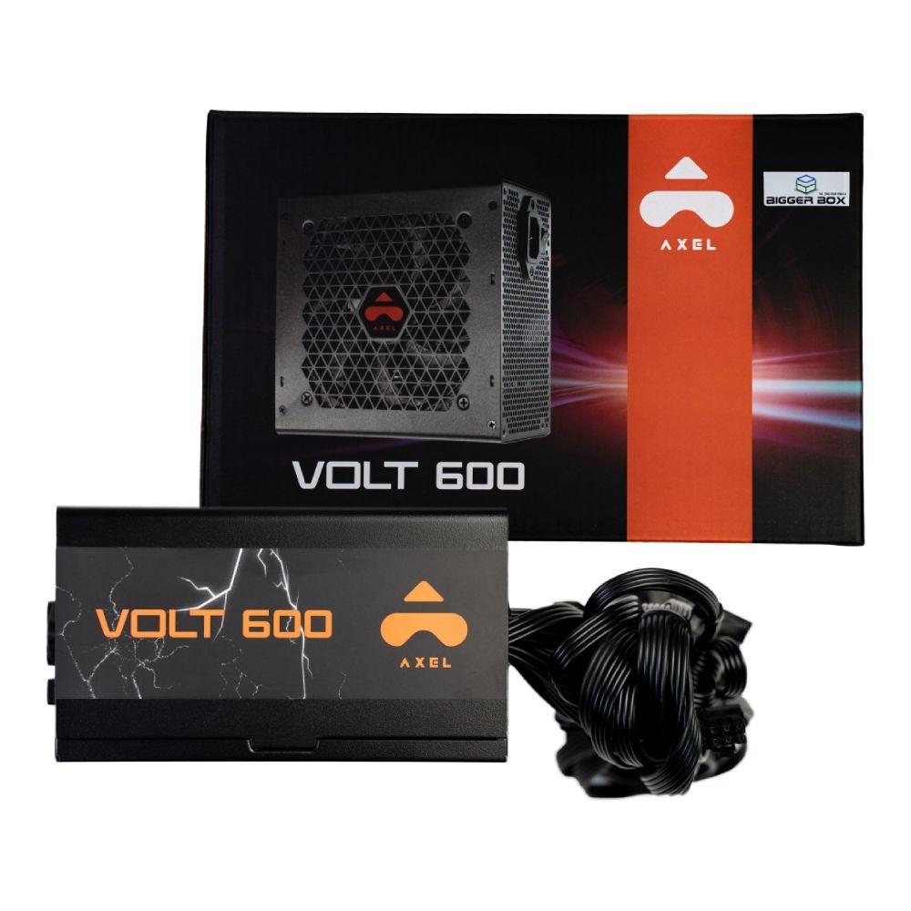 ส่งด่วน+โค้ดลด พาวเวอร์ซัพพาย 600W มีสายไฟการ์ดจอ สายดำแบนสวยหรู Axel ...
