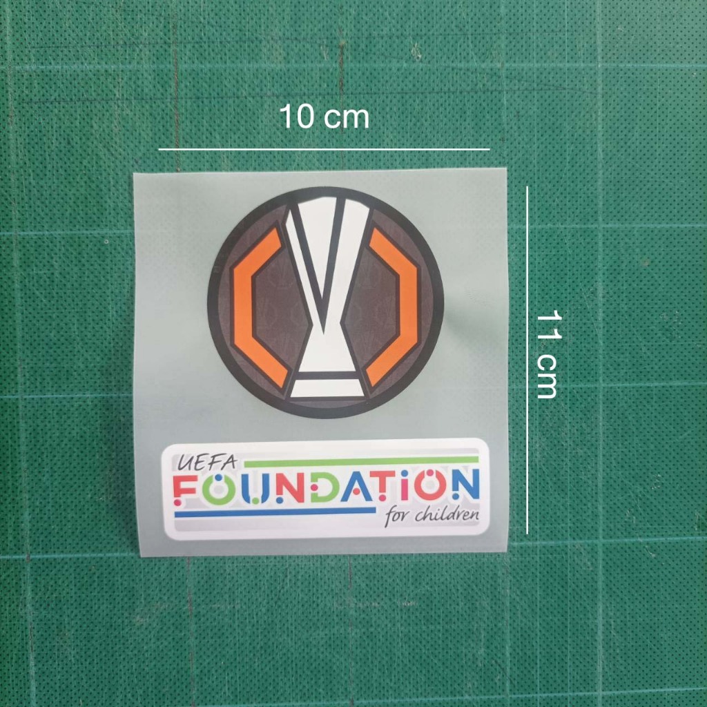 อาร์ม ติดเสื้อบอล ยูฟ่า ยูโรป้าลีก แบบเฟลกซ์ UEL Patch Badge 2024-25 ...