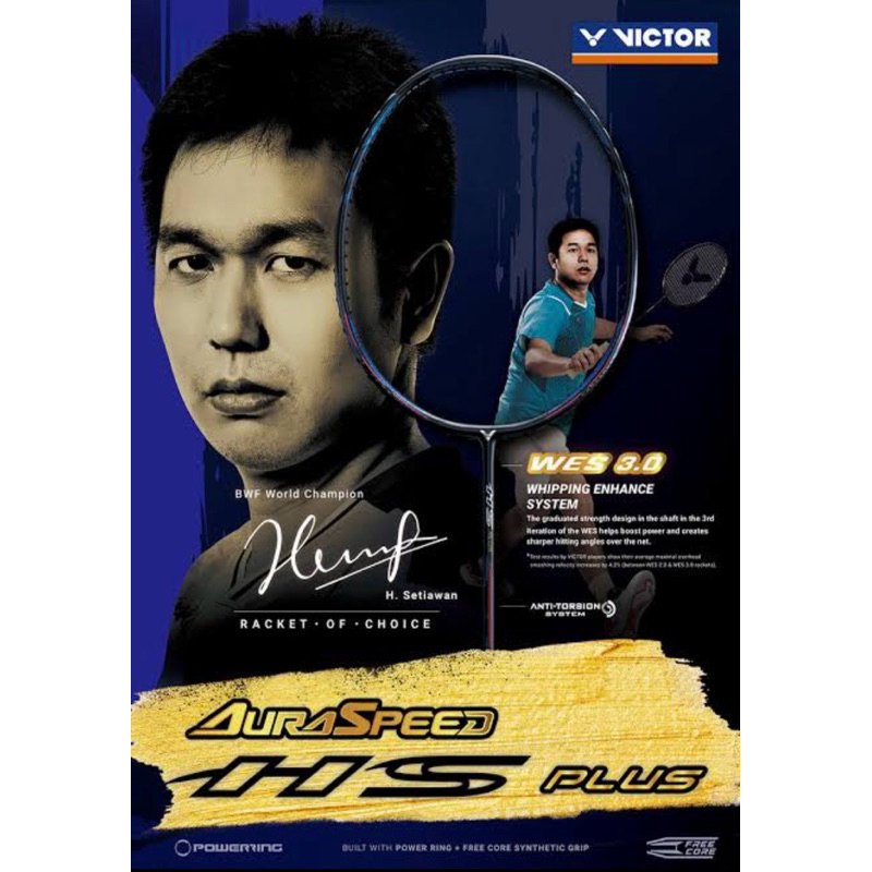 VICTOR ไม้แบดมินตัน รุ่น ARS-HS PLUS 4U | Shopee Thailand