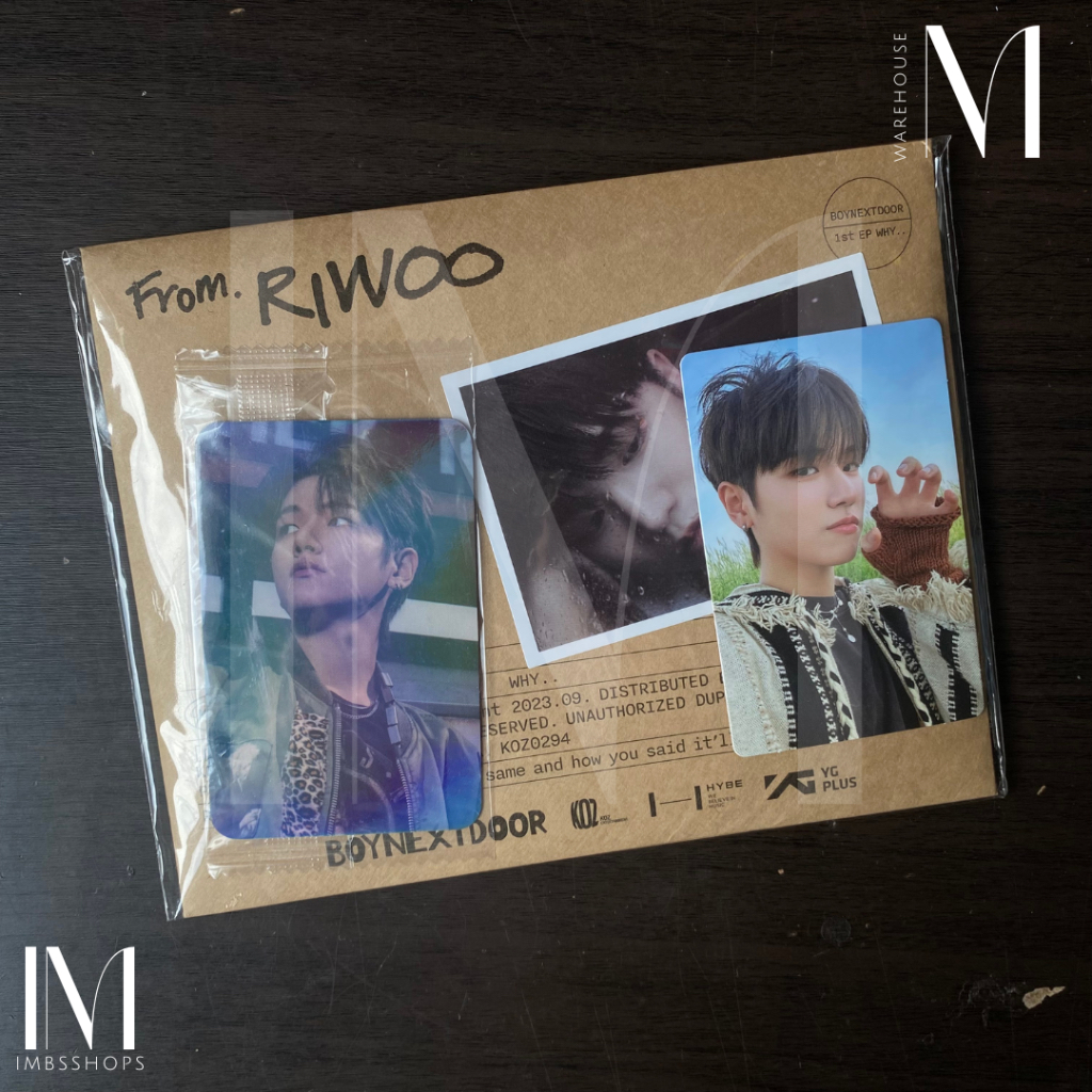 [พร้อมส่ง] BOYNEXTDOOR 1ST EP WHY LETTER VER (RIWOO) แกะแล้วได้ของครบ+BENEFITS WEVERSE | Shopee ...