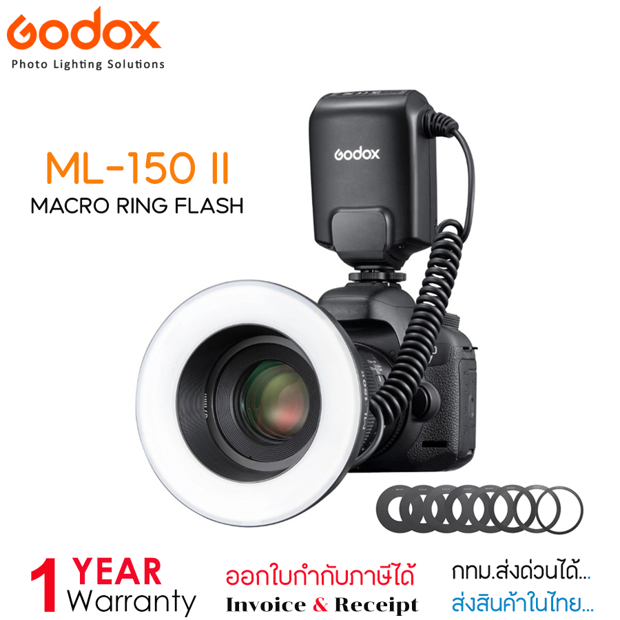 Godox ML-150 II Macro Ring Flash | Shopee Thailand