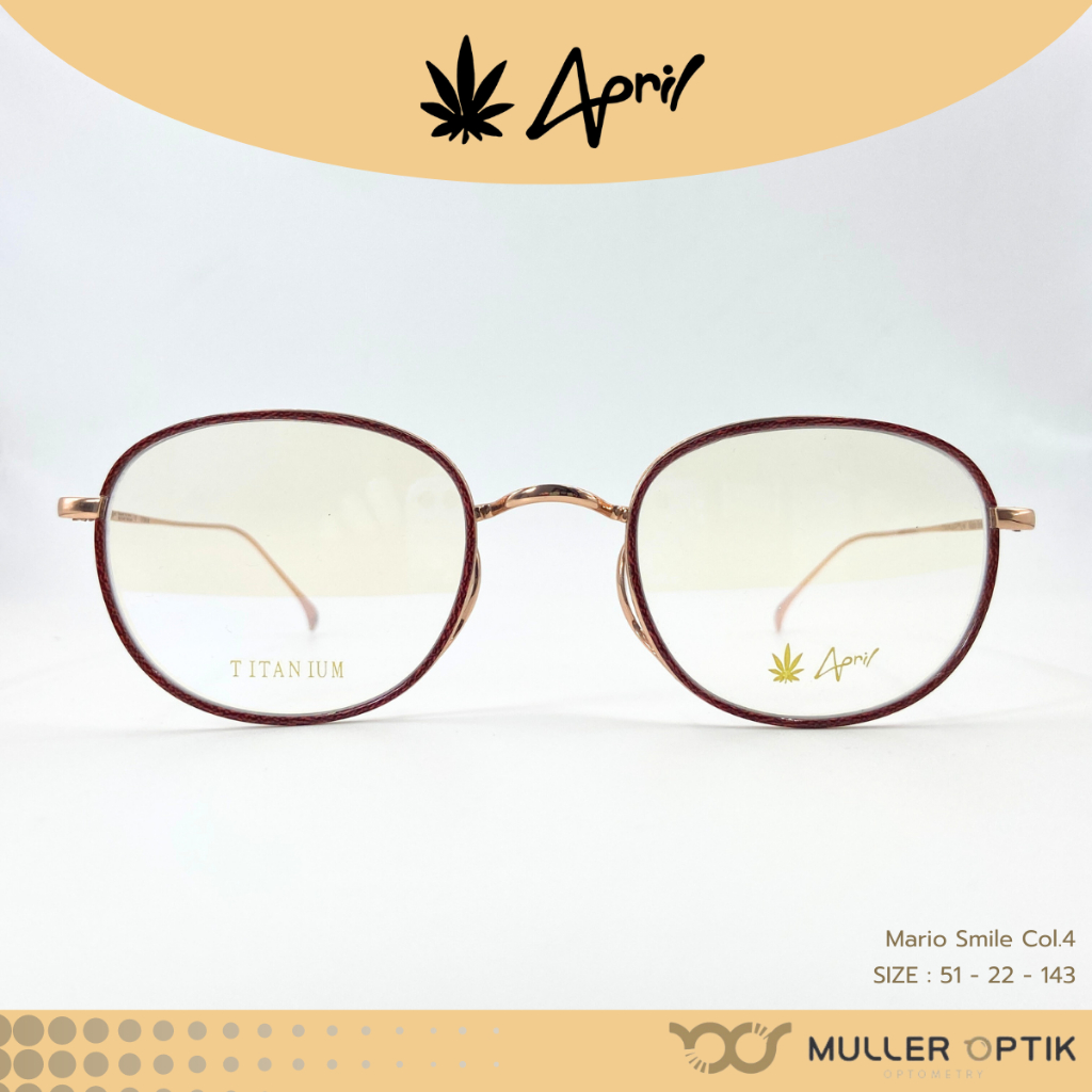 กรอบแว่น APRIL รุ่น Mario Smile Col.4 | Shopee Thailand