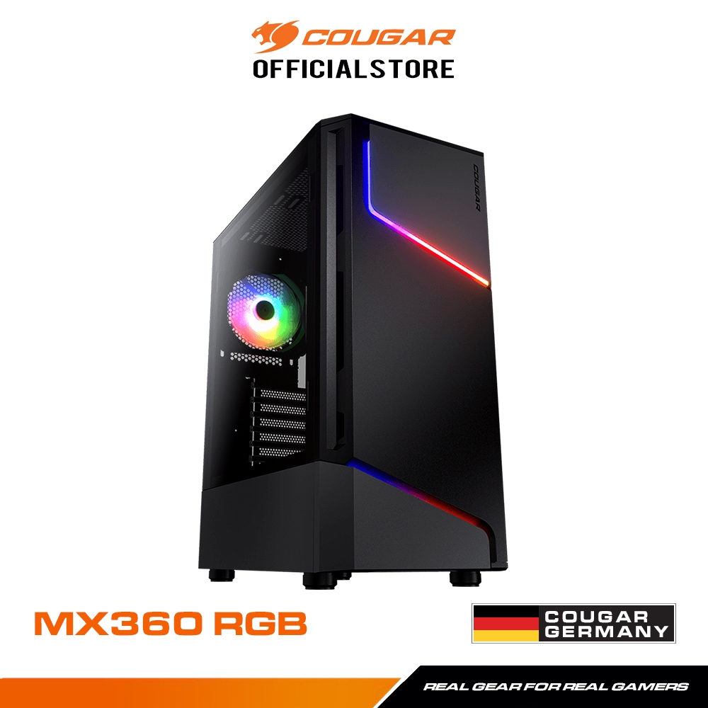 COUGAR - PC CASE ATX MX360 RGB รับประกันสินค้า 1 ปี | Shopee Thailand