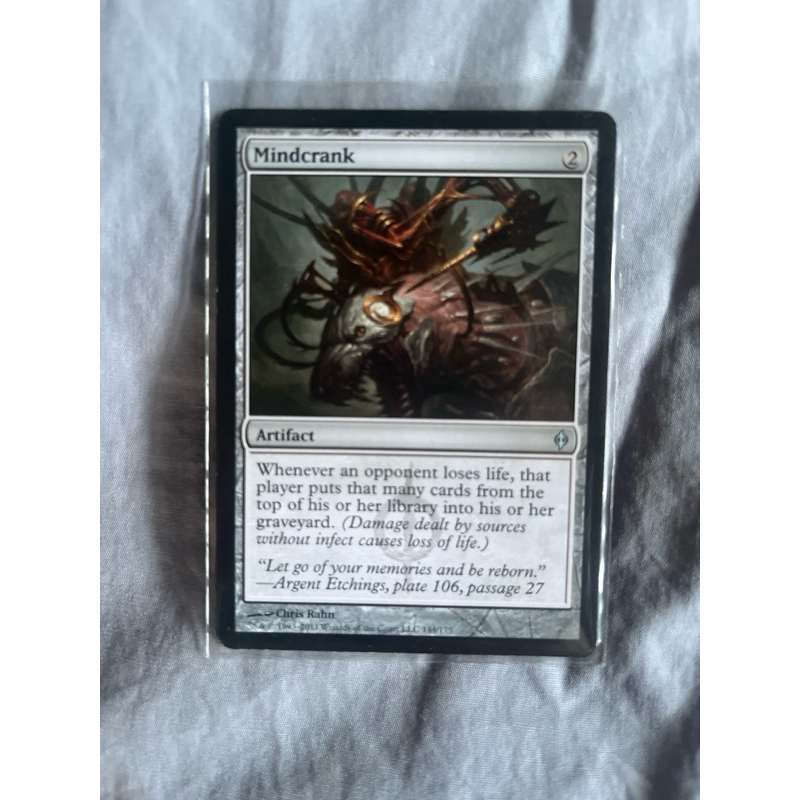 การ์ด MTG Mindcrank Artifact Magic the Gathering EDH รุ่น IMA NPH สภาพ ...