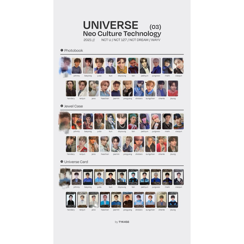 NCT พร้อมส่ง การ์ด Universe album | Shopee Thailand