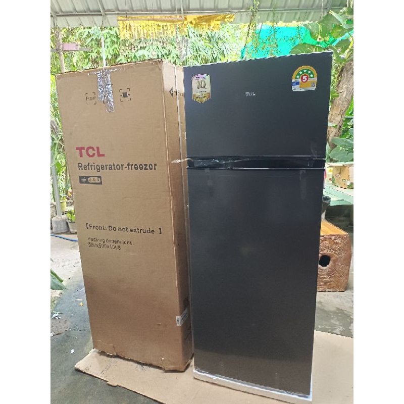 ตู้เย็น TCL 7.2 คิว สองประตู ใหม่ เกรด B | Shopee Thailand
