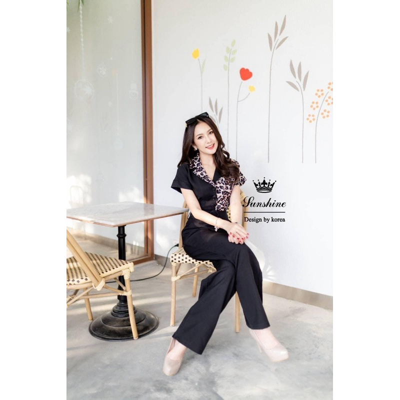 Lady Sunshine ชุดเซ็ตกางเกงขายาว งานป้ายมือหนึ่ง [ไซส์ 3xl] พลัสไซส์