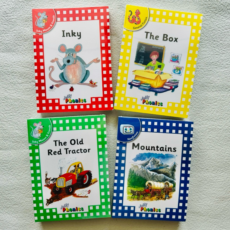 Jolly Phonics Readers (Complete Set Level 1-4) , 72 Books Set, Ages:4-7 ...