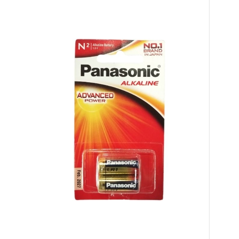 ถ่าน Panasonic Alkaline LR1 (Size N) 1.5V Battery Pack2 ของแท้ | Shopee ...