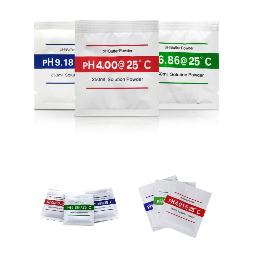 ผงบัฟเฟอร์ ผงคาริเบท PH6.86 PH Buffer Powder Ph Meter Calibration Ph Buffer Solution L159 ...