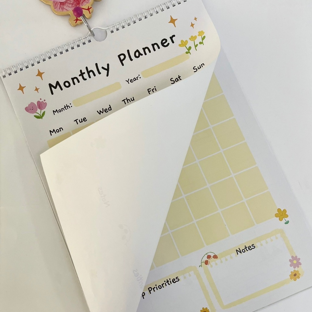 ปฎิทินปีใหม่ A3 ปี2568/2025 ปฏิทิน+Planner /ไดอารี่ (แบบแขวน) | Shopee ...