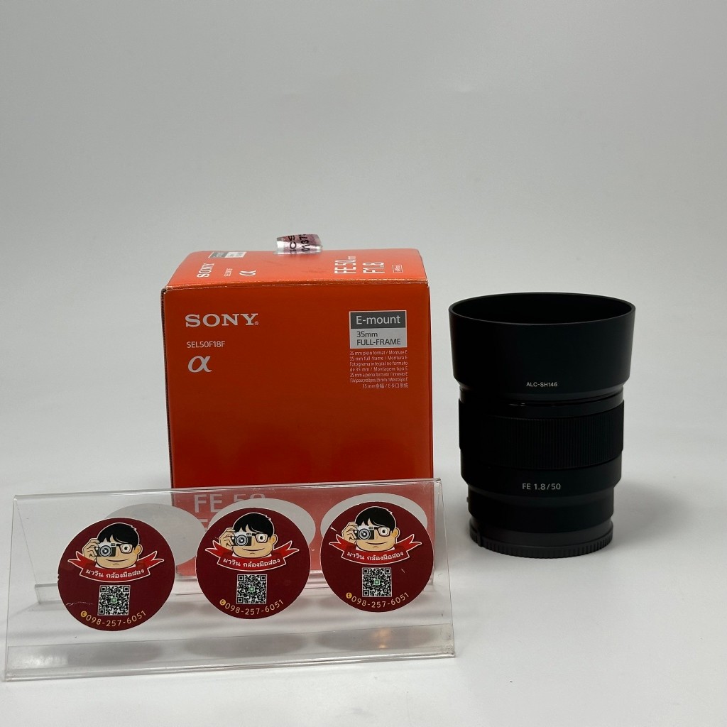 Sony FE 50mm f1.8 [SEL50F18F] อดีตประกันศูนย์ | Shopee Thailand