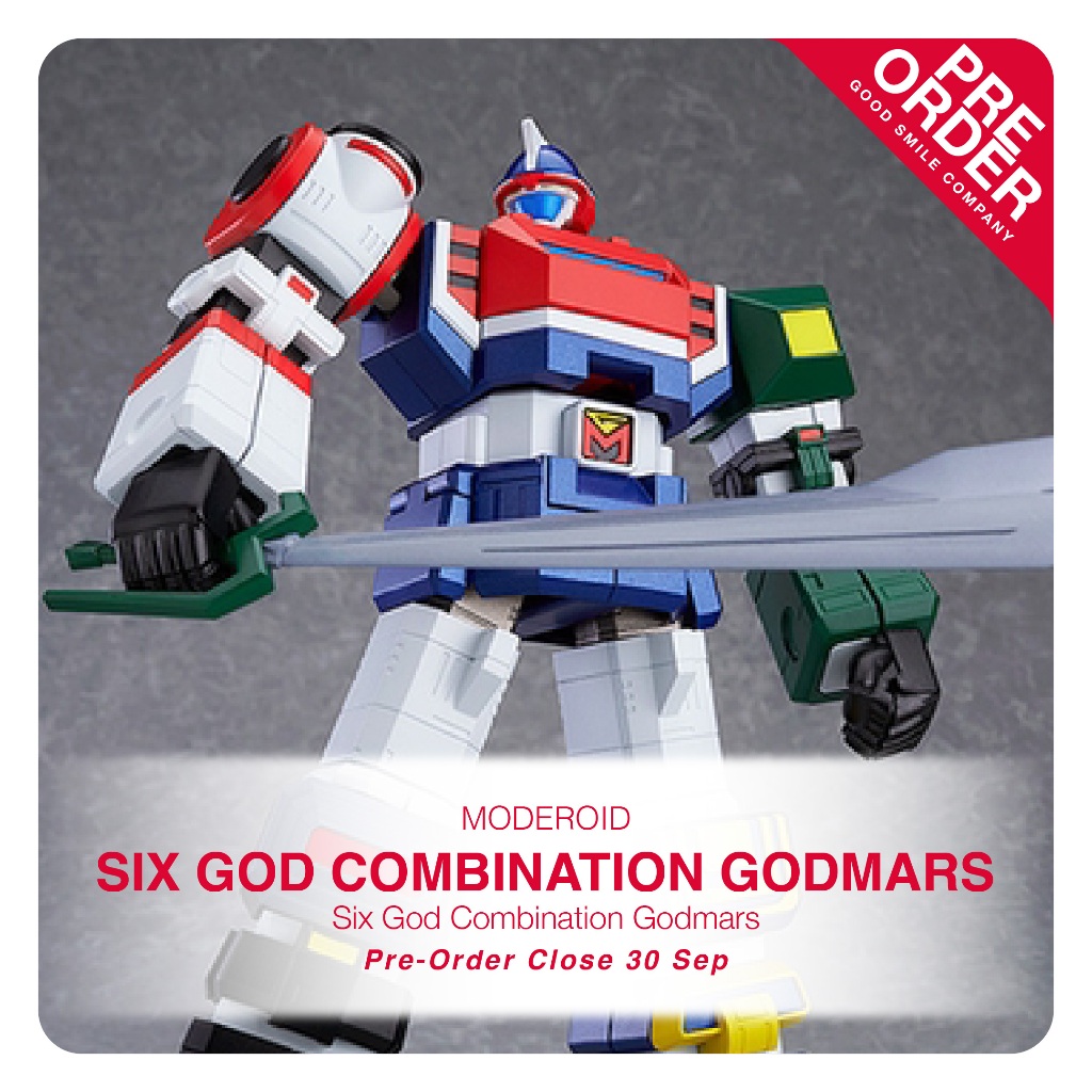 [PreOrder] MODEROID - Six God Combination Godmars_Six God Combination ...