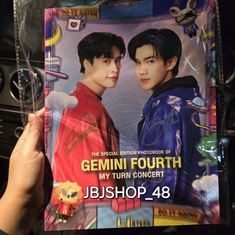 Photobook Gemini Fourth My Turn Concert ลายเซนต์สด เจมีไนน์ โฟร์ท ของ ...