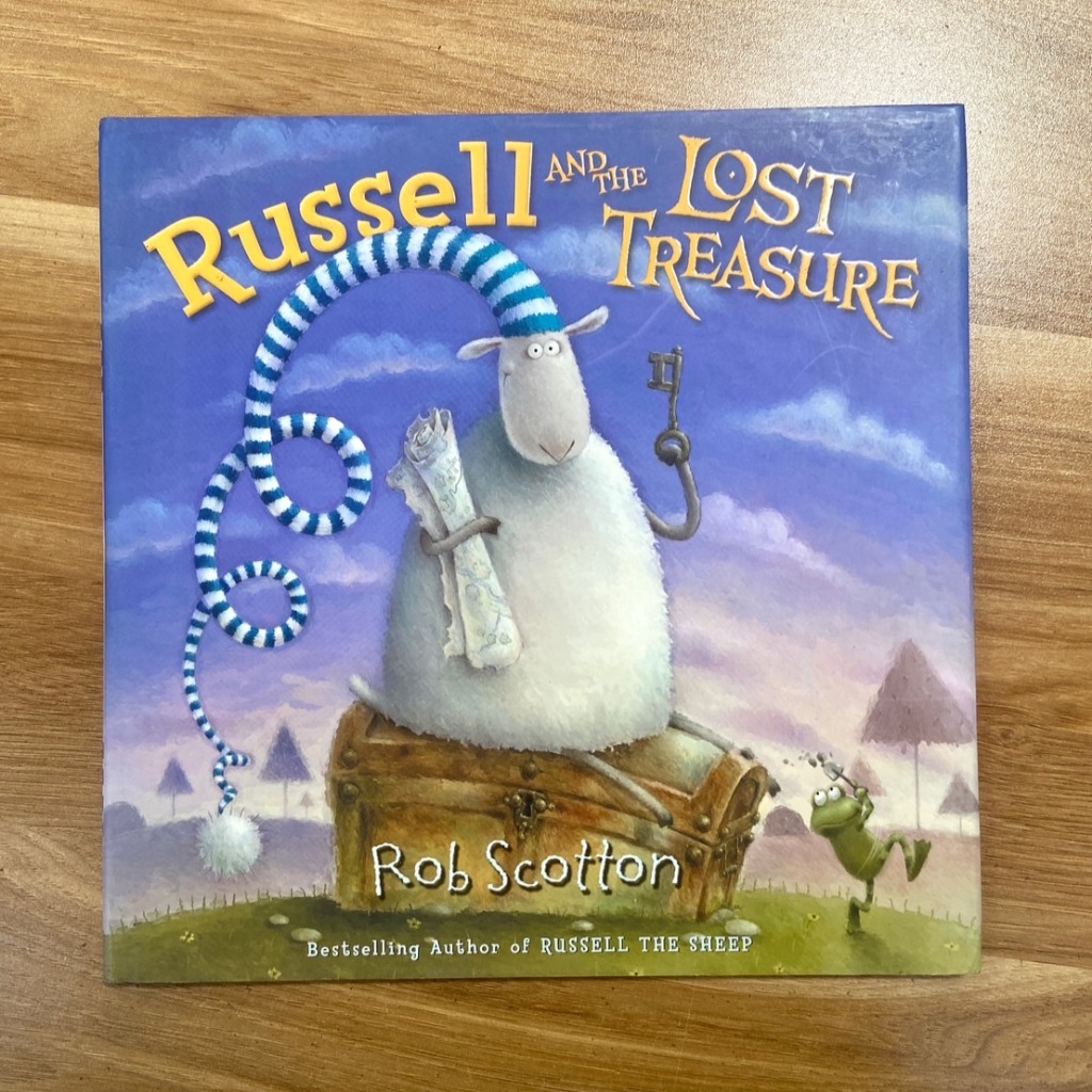 Used book-มือสอง Russell and the Lost Treasure Hardcover หนังสือภาษา ...