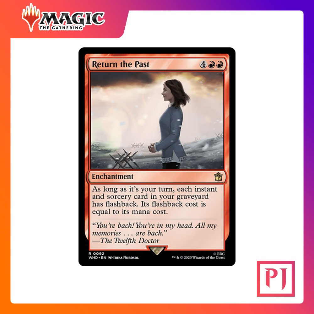 [MTG] Return the Past [WHO] [RED] [RARE] [NORMAL] [ENG] (การ์ดเมจิค ...