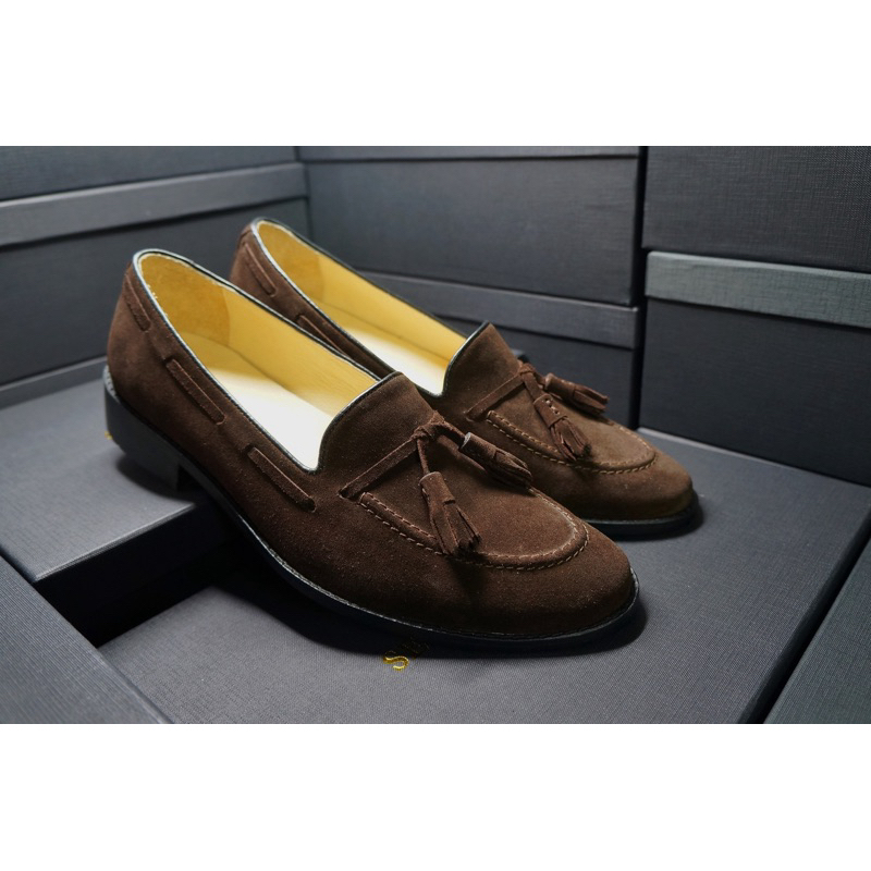 September Store - Suede Tassel Loafer | Shopee Thailand