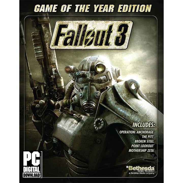 เกมผจญภัยในโลกหายนะ Fallout 3 Game of the Year Edition [PC/Notebook ...