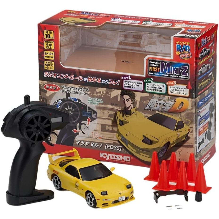 Kyosho Egg FIrst Mini-Z Initial D Mazda RX7 FD3S (พร้อมส่ง) | Shopee ...
