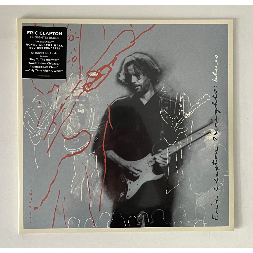 แผ่นเสียง Eric Clapton Album : 24 Nights [ Vinyl ] | Shopee Thailand