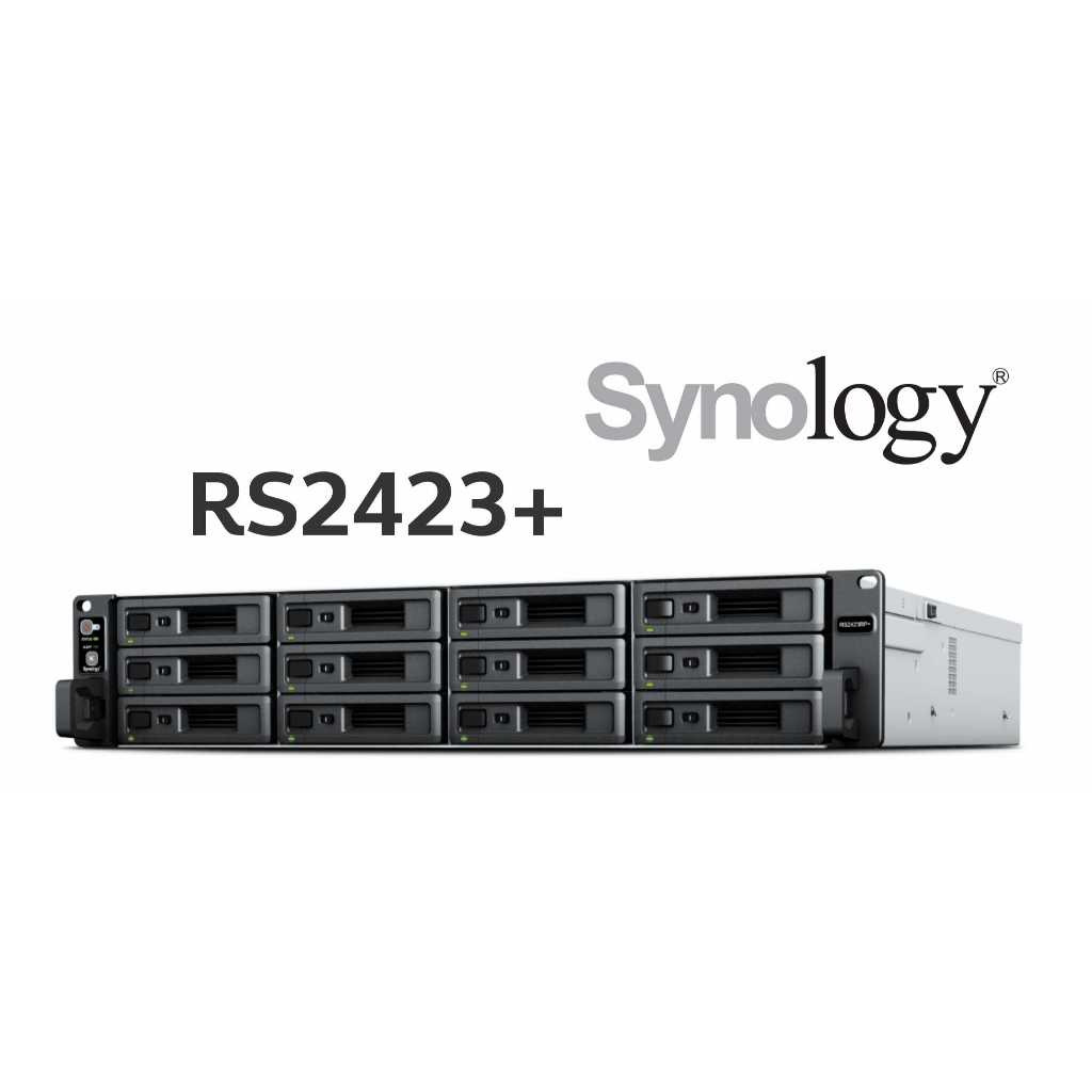 Synology RackStation RS2423+ อุปกรณ์จัดเก็บข้อมูลระดับเครือข่าย (NAS ...