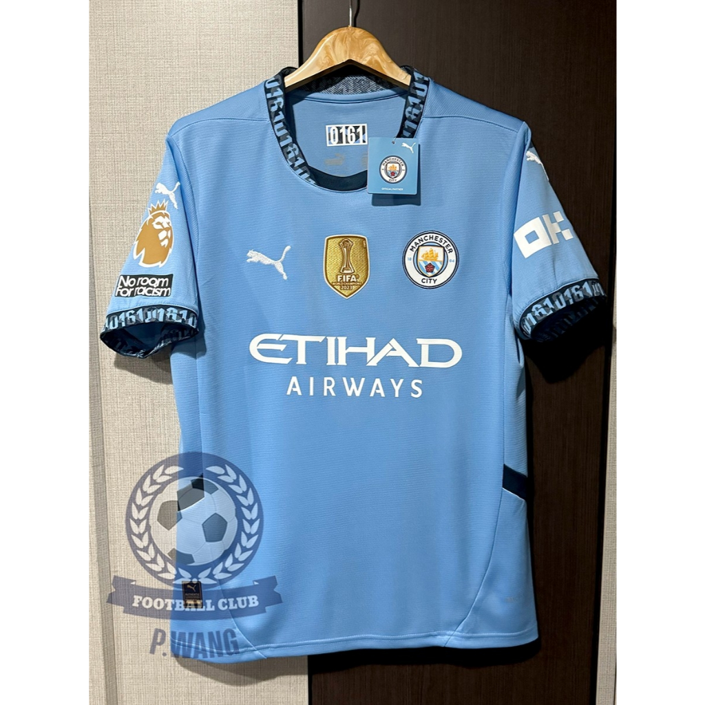 New !! เสื้อ แมนซิตี้ 3A เกรดแฟนบอล Home ชุดเหย้า ปี 24/25 ฟลูออฟชั่น ...