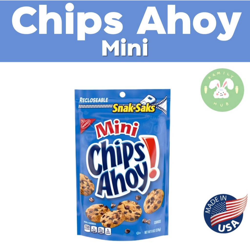 Mini Chips Ahoy คุกกี้ช็อกโกแลตชิพนำเข้าจากสหรัฐอเมริกา | Shopee Thailand
